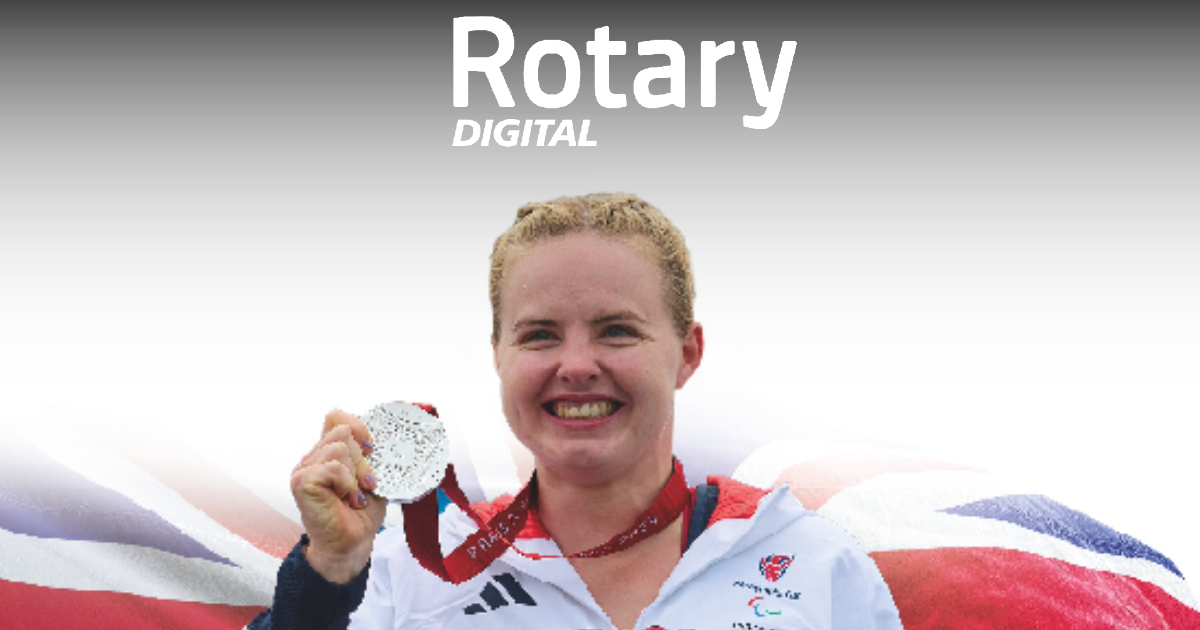 Hope springs eternal for Paralympian - Rotary Digital - October 2024