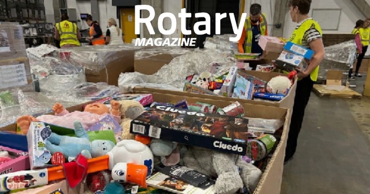 Rotary Christmas Toy Boxes - Rotary Magazine - September 2025