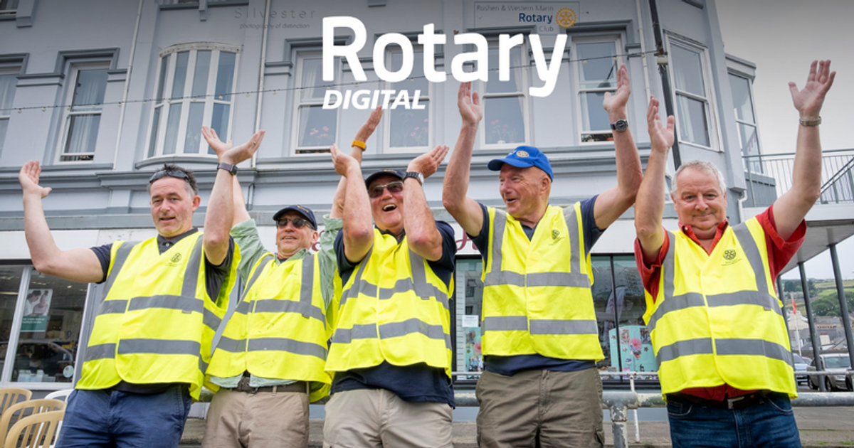 Award for Isle of Man Rotary - Rotary Digital - November 2024