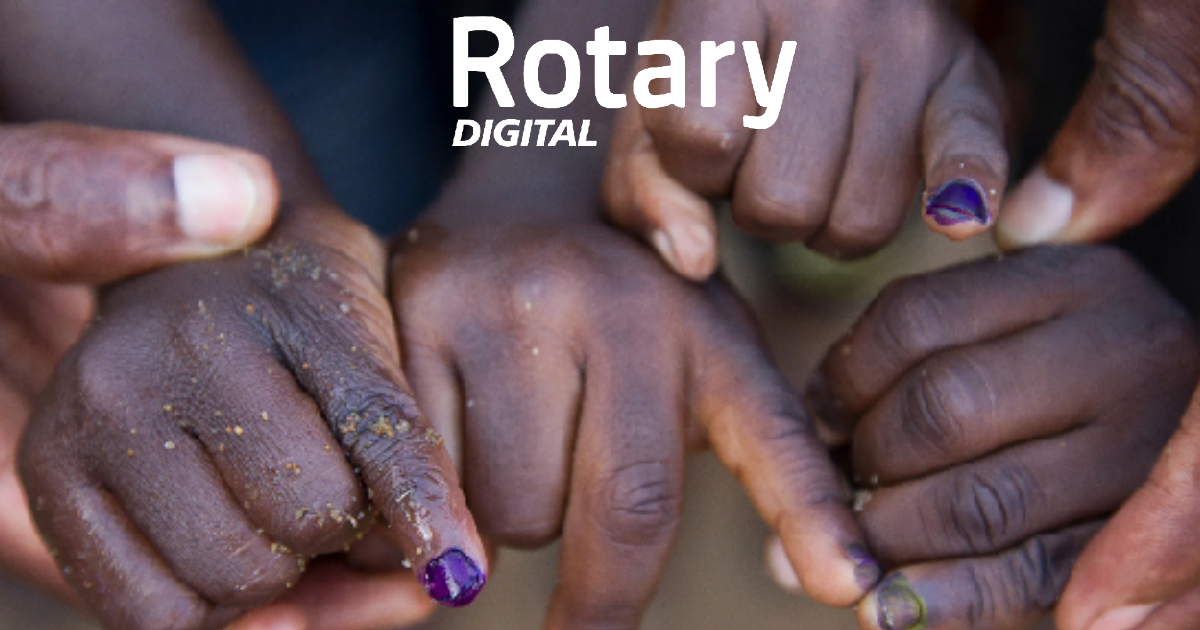 Rotary Digital - February 2024 - Polio eradication campaign