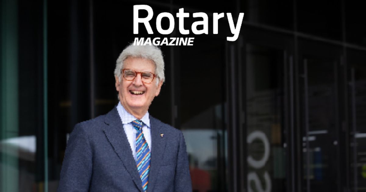 Francesco Arezzo Q&A - Rotary Magazine - August 2025