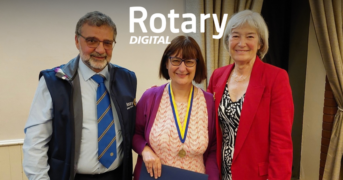 Rotarians honoured - Rotary Digital - November 2024