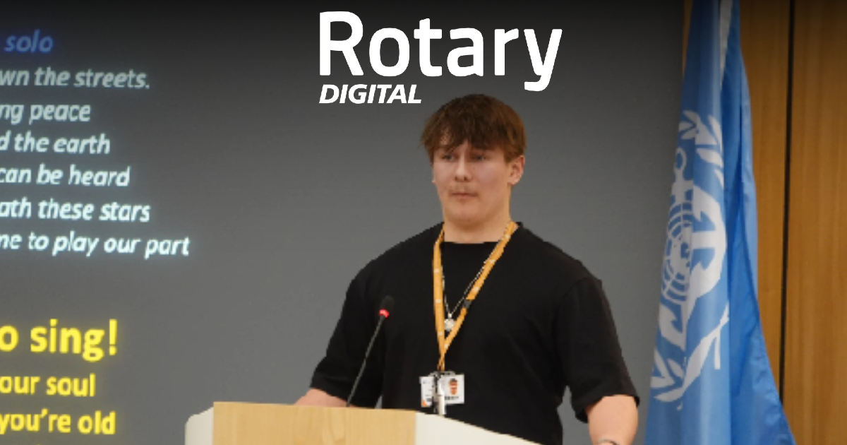 Commonwealth Peace Song Relay - Rotary Digital - June 2024