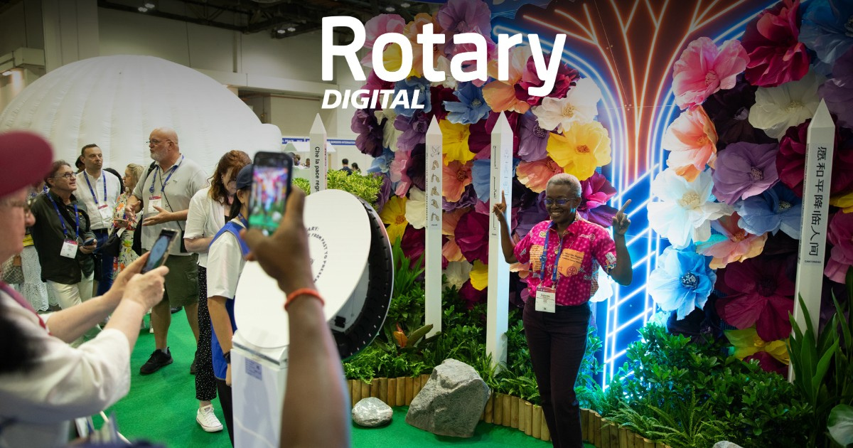 A global peace gathering - Rotary Digital - October 2024