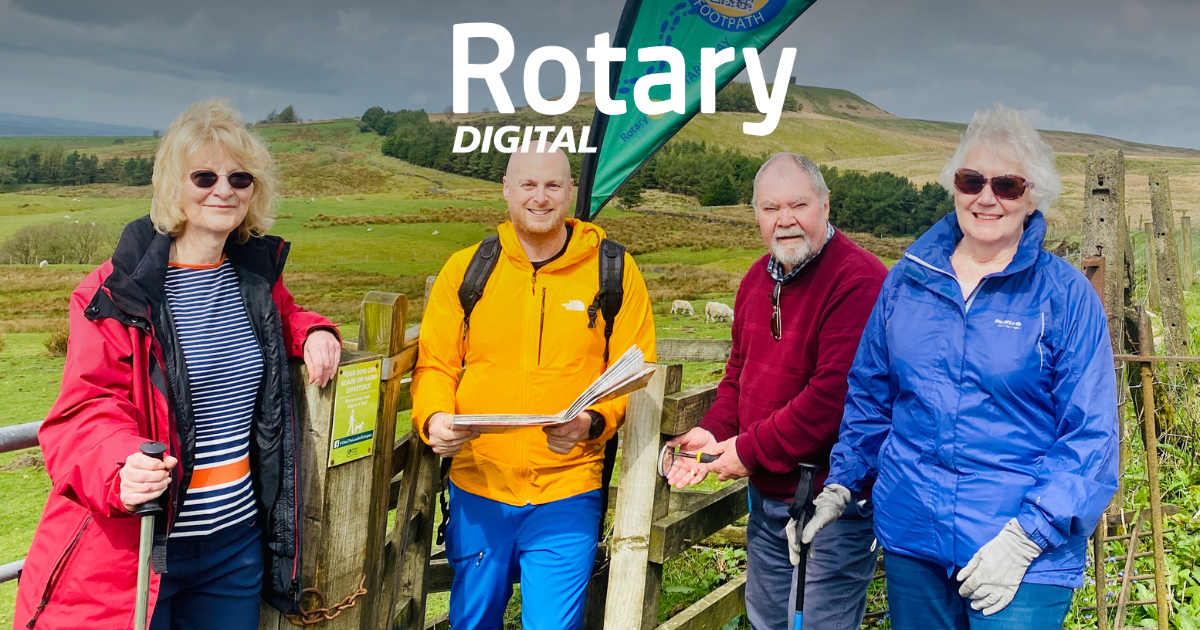 Rotary Way at Manchester Walking Festival - Rotary Digital - May 2024
