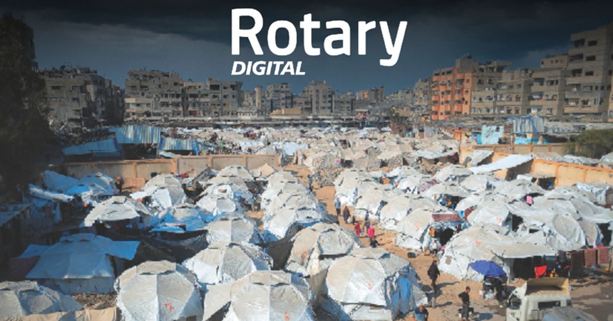 ShelterBox in Gaza - Rotary Digital - July 2025