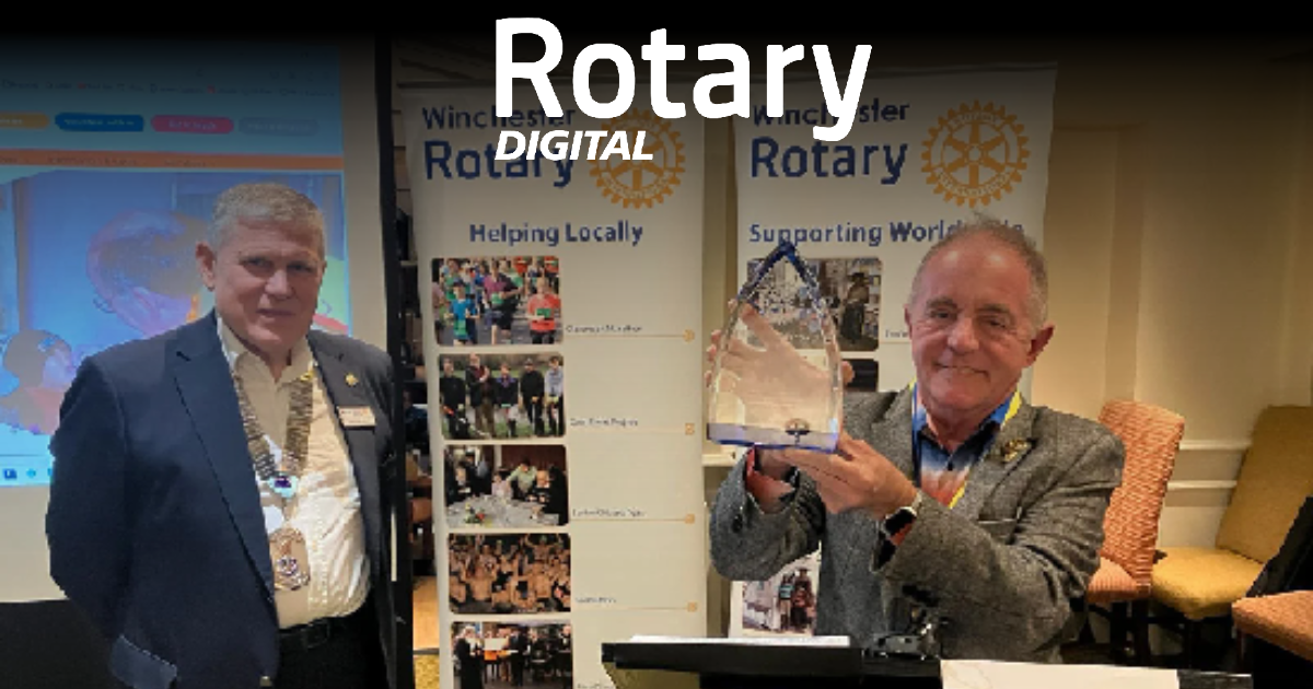 Winchester Service Above Self Award - Rotary Digital - April 2024